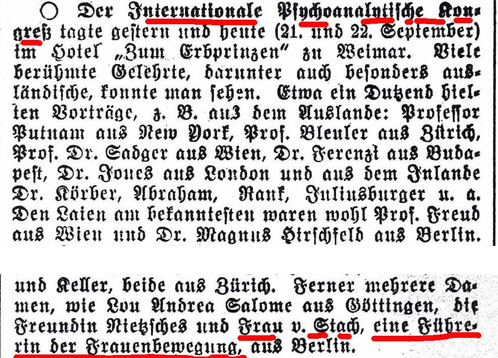 Maria von Stach (1876‒1948), verheiratete Lessing/Naef/Dingler ...